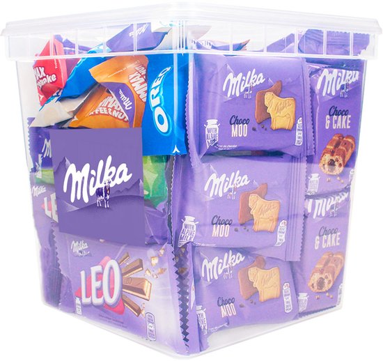 Milka Snack Box XL voordeelpakket - mix van chocolade en koekjes ...