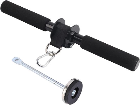 Forearm Strength Trainer - Grip Force, Load Bar, Roller, Rope Fitness ...