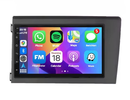 Autoradio 4/64GB met Carplay en Android auto | Geschikt voor Volvo XC70 ...