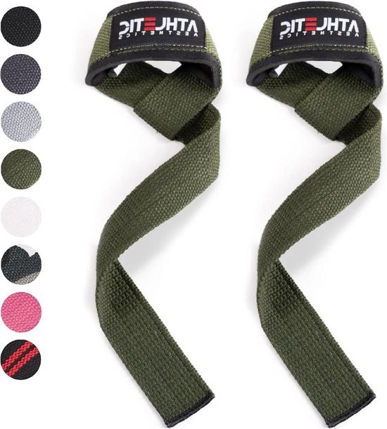Professionele gevoerde lifting straps - 60 cm lengte voor ...