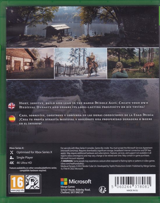 Medieval Dynasty - EN/ES (Xbox Series X) | Games | bol