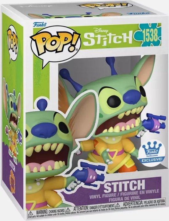 Funko Pop! Disney: Stitch with Ray Guns #1538 FW Exclusive | bol