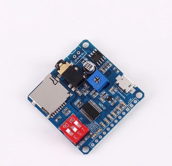 Voice Playback Module - Opneembare Voice Module - Mp3-speler - UART I/O ...