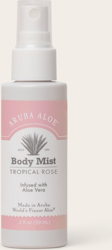 Aruba Aloe Body Mist Tropical Rose | Parabeenvrije formule | 59 ml | bol