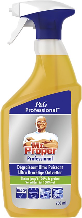 Mr Proper Professional Ultra Krachtige Ontvetter – Spray – 2x750 ml | bol