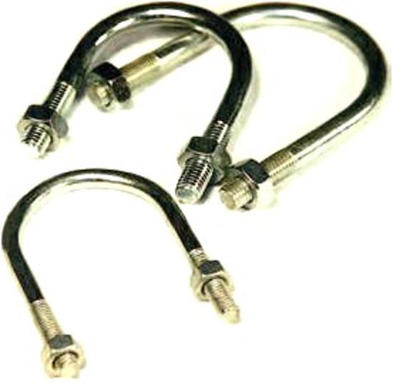 Stroppen M10 x 2 1/2" met moer (per stuk gelabeld) | bol