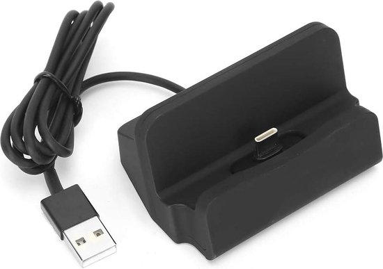 Oplaadstandaard mobiele telefoon veilig oplaadstation Type-C Eenvoudig ...