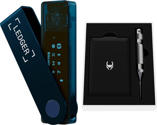 Ledger Nano X Sapphire Blue + Cryptotag Loki bundel | bol