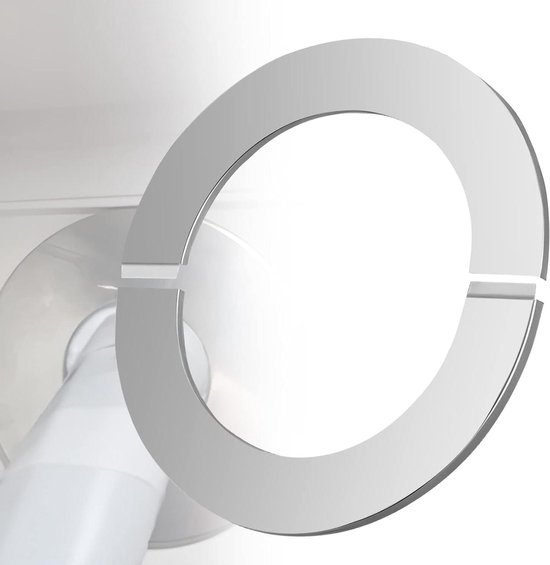 160 mm Kachelpijpslinger - Deksel en wandslinger van roestvrij staal ...
