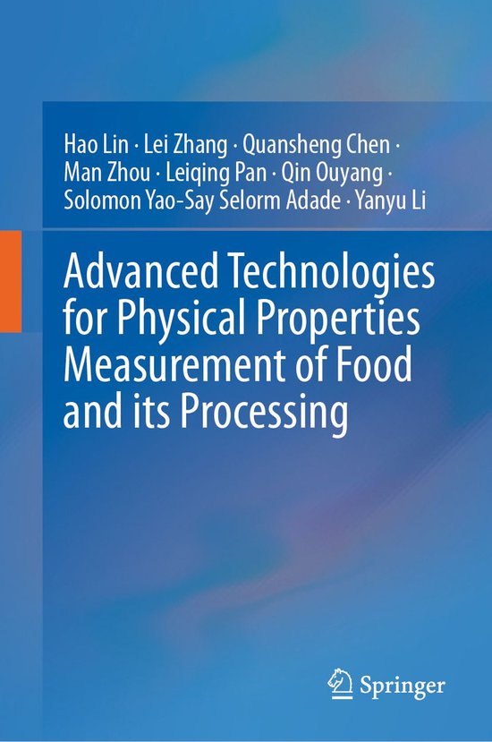 Advanced Technologies for Physical Properties Measurement of Food and its Processing... | bol