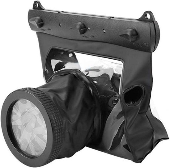 Universal Underwater Waterproof Diving Case Bag 20M for DSLR Cameras ...