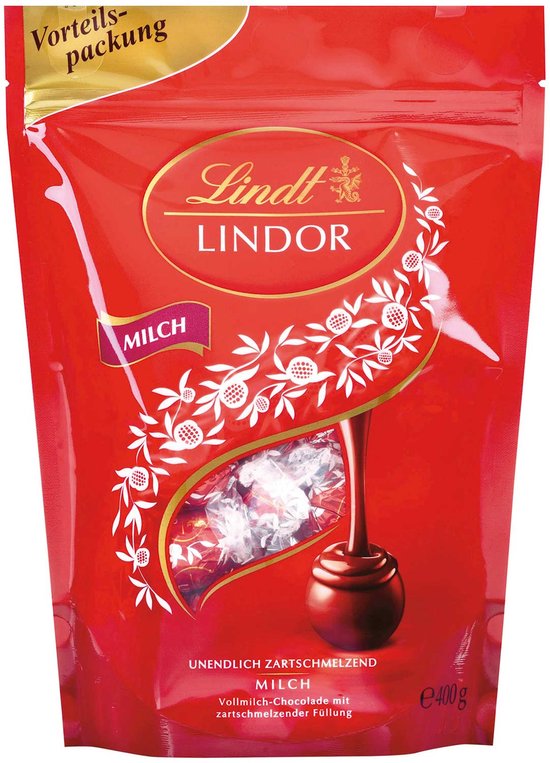Lindt Lindor bal melk chocolade 400g | bol