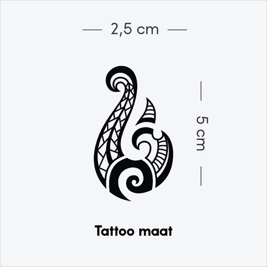 Hei Matau: Polynesische Maori vishaak - Tijdelijke Tattoo volwassenen ...