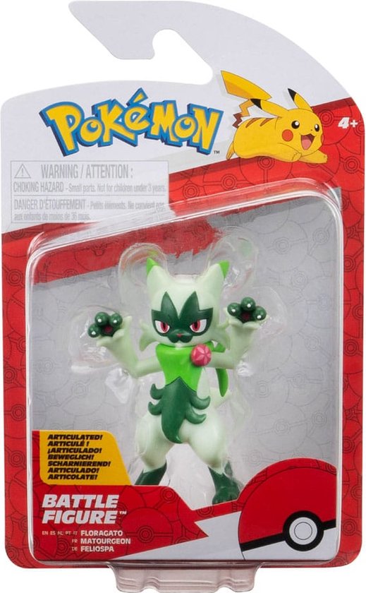 Pokémon Battle Figure Floragato 5 cm | bol