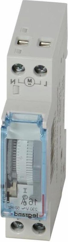 Analoog Timer MicroRex T11 met 24-uurs programma - Serieinbouw Timer ...