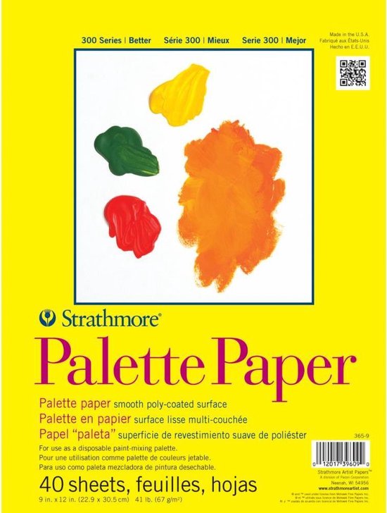 Strathmore - Palette Paper - 40 vellen - 23x30cm | bol