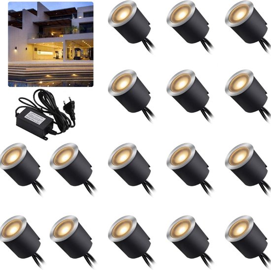 LED Inbouwlamp Vloerinbouwlamp Terrasverlichting Vloerinbouwspot ...