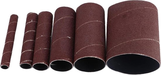 Schuurpapier Mouwen 120 Grit Spindel Schuurpapier - 6 Stuks - Lange ...