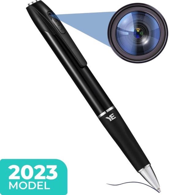 YE Spy Camera Pen - Verborgen Camera - Mini Camera – Spionage Camera ...