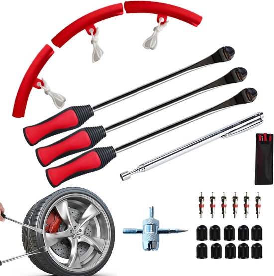 Tire Changing Kit, Dirt Bik e Tire Spoons & Removal Tool Set, Heavy ...