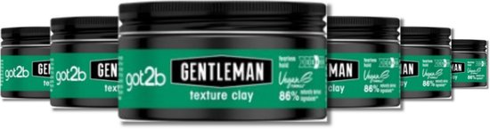 Got2b Men Gentleman Texture Clay - Haarstyling - Haarwax - Matte Look ...