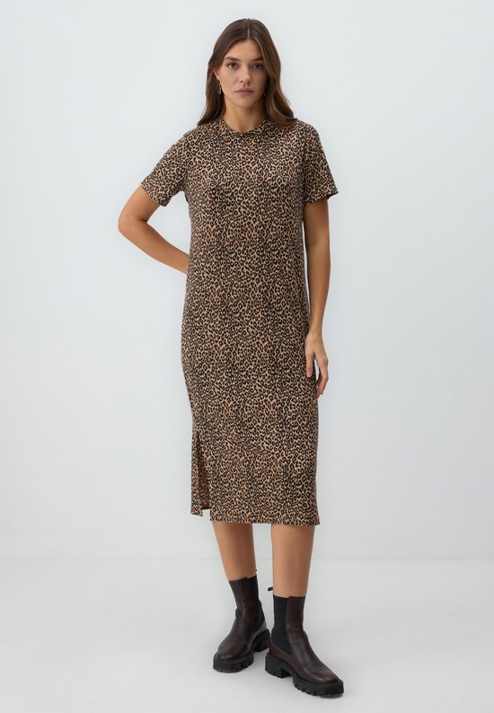 Jimmy Key Rechte Ronde Hals Jurk Met Korte Mouwen | bol