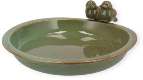 Daan Kromhout - Bird Bowl - Vogel drinkbak - Waterschaal - Vogelbad - Licht groen -... | bol