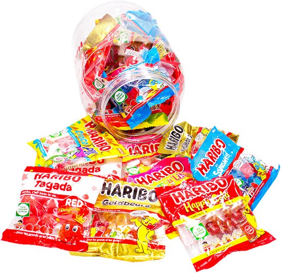 Haribo Mega-Fête snoepzakjes - Snoepmix - 1 kg | bol
