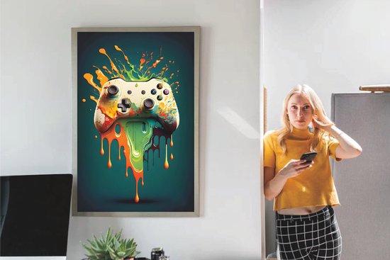 Xbox controller A0 poster design 2 | bol