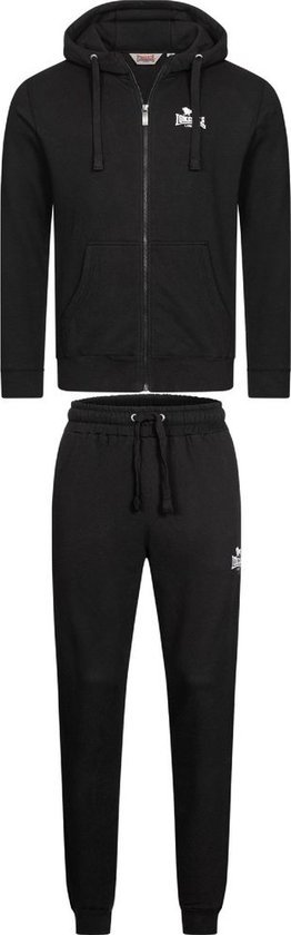 Lonsdale Croachy Trainingsanzug mit Kapuze normale Passform Black/White ...