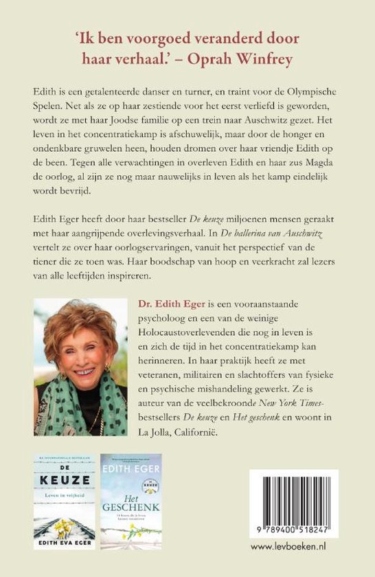 De ballerina van Auschwitz, edith eger | 9789400518247 | Boeken | bol