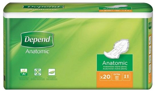 Depend Incontinentie-inlegkruisjes Depend Anatomic Extra | bol