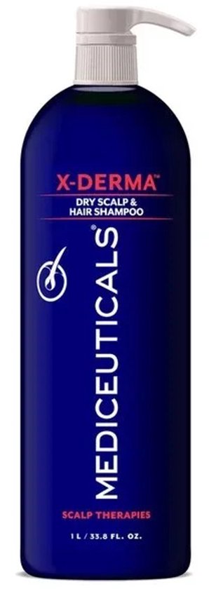 Therapro Mediceuticals X-Derma Dry Scalp and Hair Treatment Shampoo ...