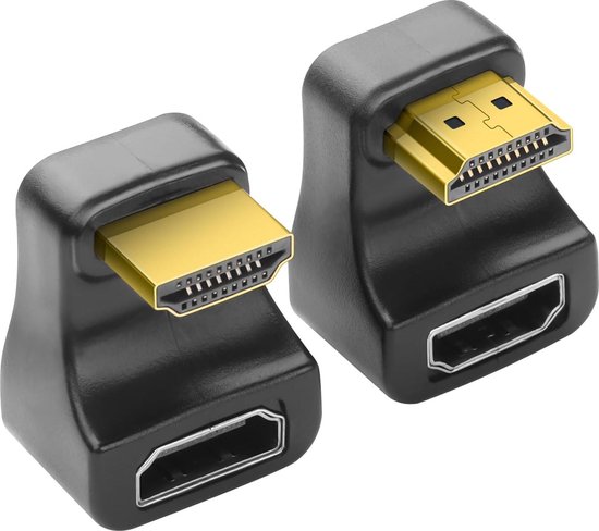 180 Degree HDMI Adapter 8K HDMI 2.1 Plug to Bus 48Gbps U Shape ...