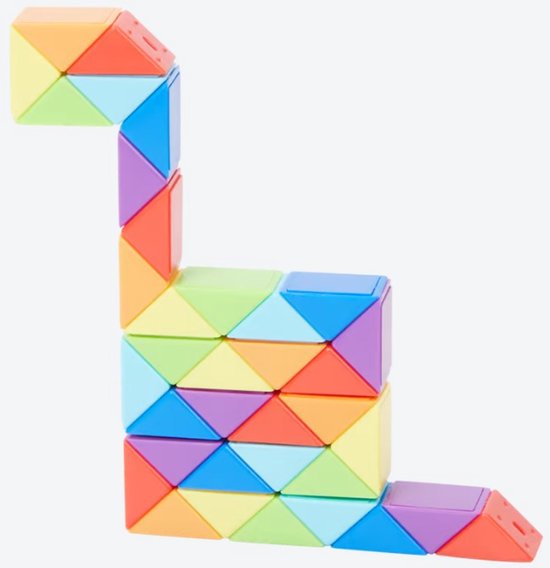 Snake Builder - Magische Draaipuzzel - Oneindige Figuren - Educatief ...
