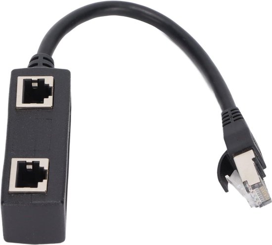 RJ45 Splitteradapter - Mannelijk Naar Vrouwelijk - Ethernet Connector ...