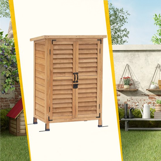 ApexArte® Tuinkast Hout - Tuinkist - Tuinkasten voor Buiten ...