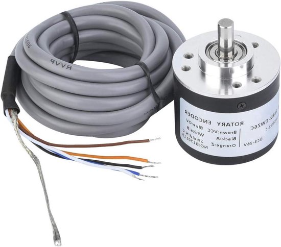 Roterende Encoder Incrementele Encodermodule DC 5-26V ABZ 3-Fase Uitgang Met 6 mm D-As... | bol