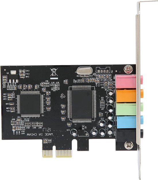 3D stereo PCI-e audiokaart geluidskaart 6 kanalen stereo desktop audio signaal... | bol