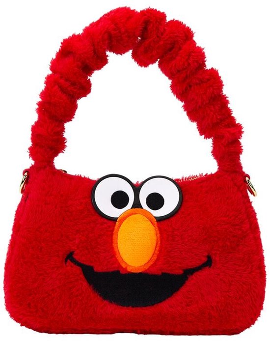 Sesame Street Loungefly - Elmo Plush Schoudertas meerkleurig Dames | bol