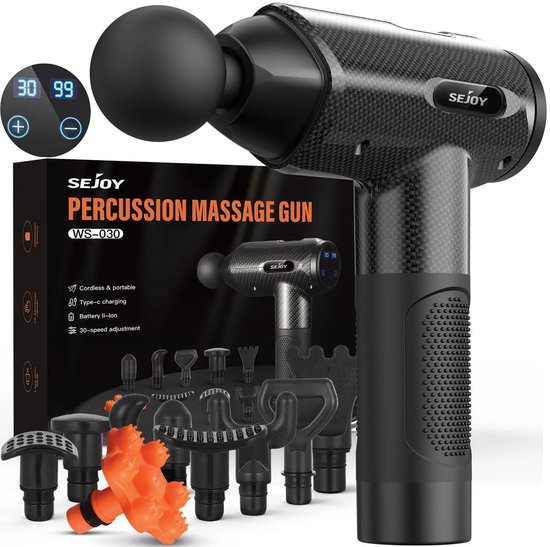 Sejoy- Massage gun- Massage apparaat- Massage gun professioneel ...