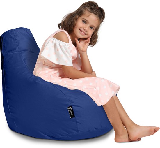 Casacomfy - Zitzak Kind - Premium Junior - Blauw - Zitzak voor kinderen ...