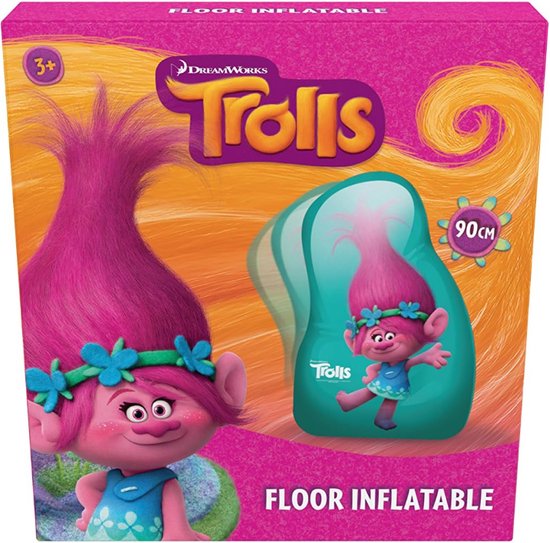 Trolls opblaasbaar - Trolls - floor inflatable - vloer opblaasbaar ...