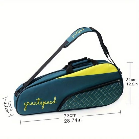 Bovista Padeltas - Padel Tas - Tennistas - Tennis - Rugzak - Hoes ...