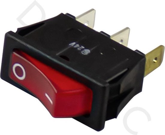 Dometic RM4230/4300 Schakelaar 12V/24V Rood | bol