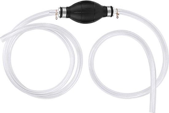 Handpomp - benzinepomp - Hevelpomp voor benzine - Zwart - Inclusief ...