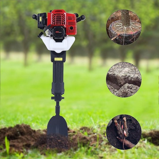 SimpleStore Tuin Schep - Motor - Benzine - 52cc - 2-takt - Oranje ...