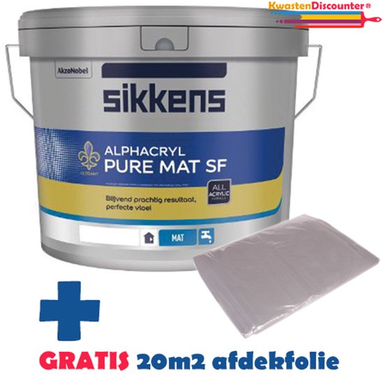 Peinture pour les murs Sikkens - Code couleur RAL 9001 Alphacryl pure ...