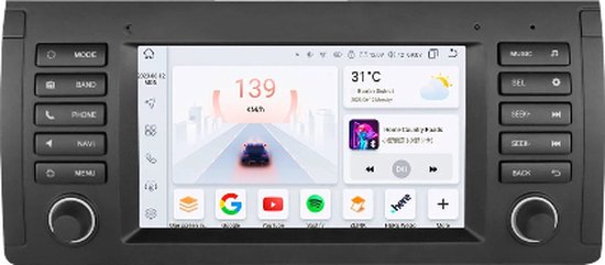 CarPlay - Multimedia Autoradio - Car CarPlay Scherm - Autoradio - 2 Din ...