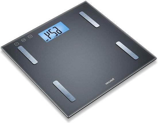 Diagnoseweegschaal lichaamsvetweegschaal BF 180 met BMI-berekening en ...